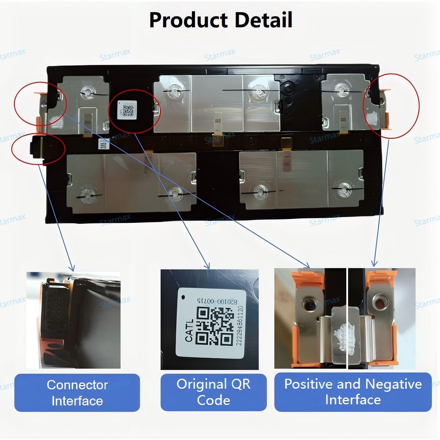 Starmax Energy – Custom Lithium Battery Pack – 14.8V 174Ah NMC Module