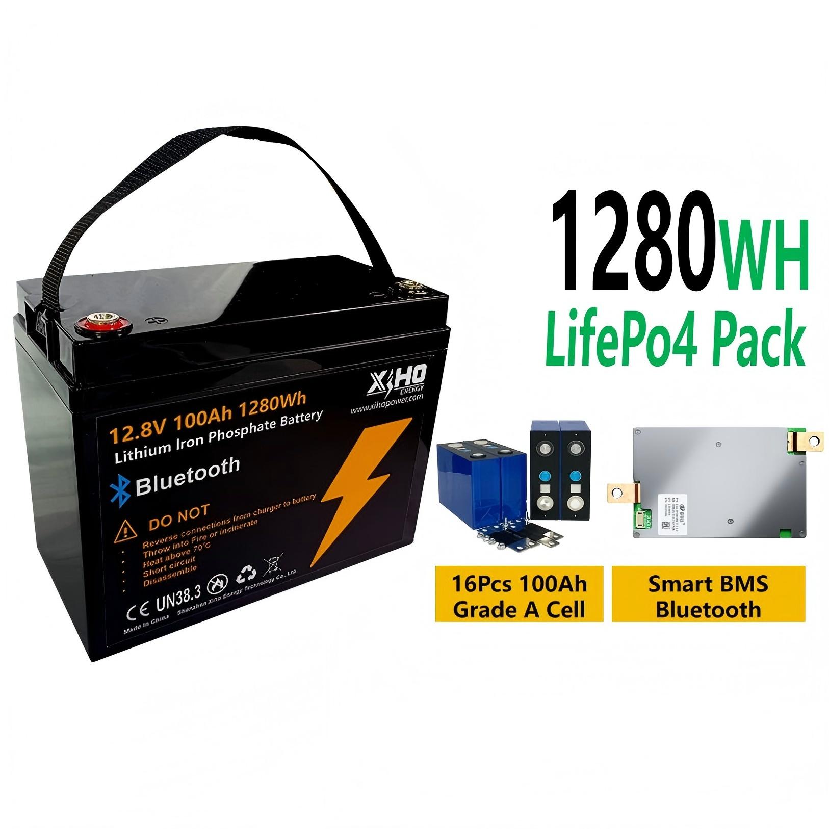 Buy 1kWh Lithium Battery Pack 128V 100Ah for Solar Energy Storage ...