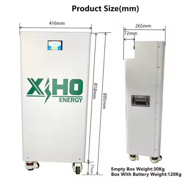 48V 16S LFP Battery Box JK BMS | 10-17KWh Stackable DIY Units