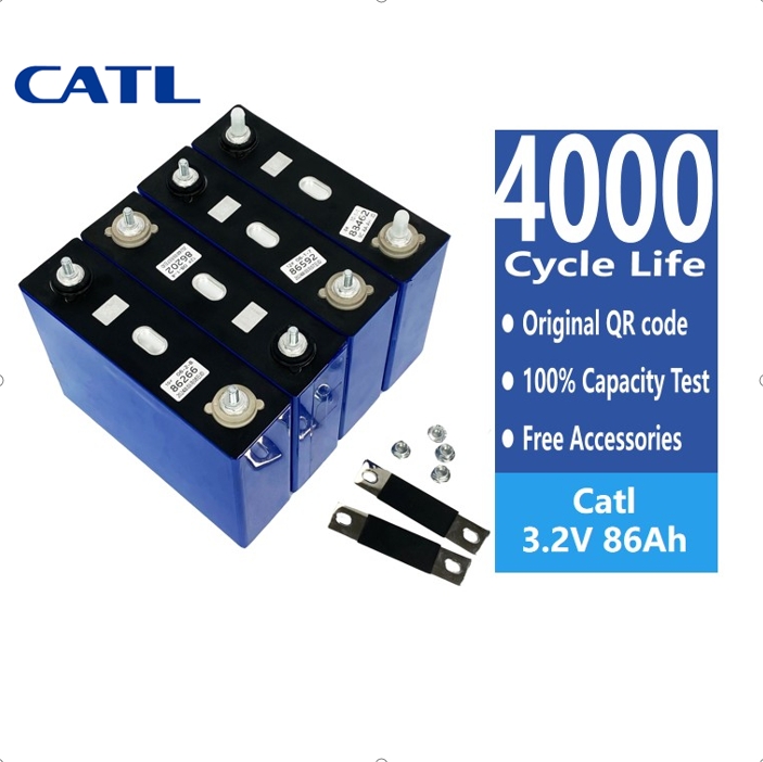 Catl 3.2V 86Ah Energy Storage Battery Lifepo4 Prismatic Cells Battery ...