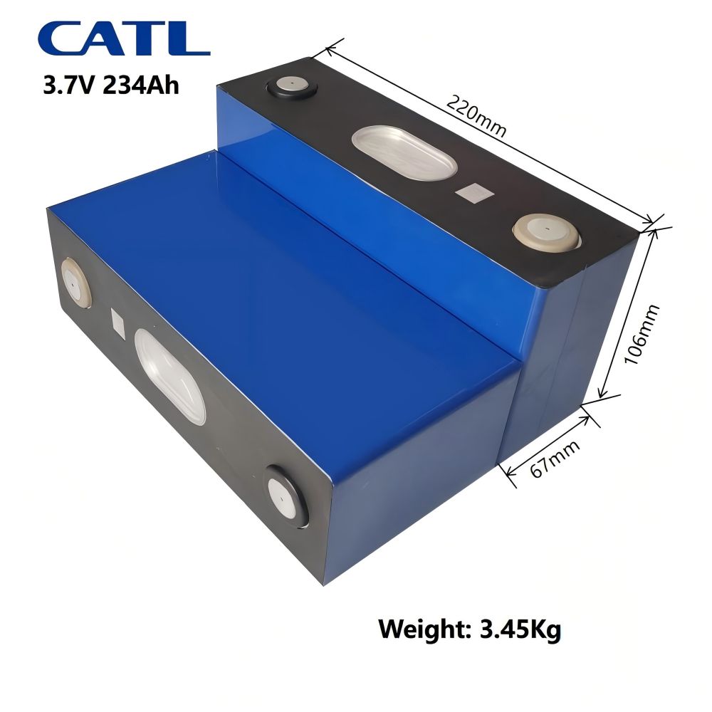 Starmax NMC Prismatic Cells Catl 3.7V 234Ah NCM Rechargeable Battery for Electric Vehicles Boats