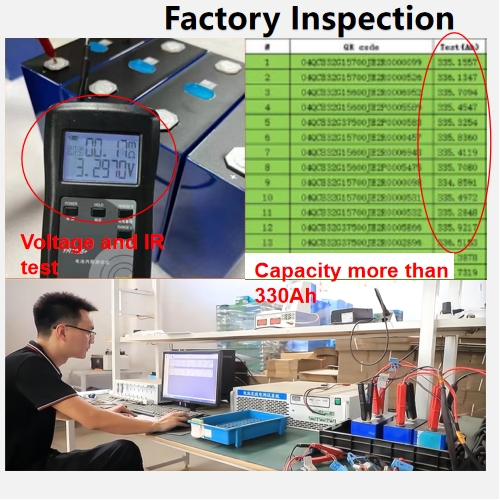 Starmax 8000 Cycle EVE 3.2V 314Ah Lifepo4 Battery Prismatic Cell ...