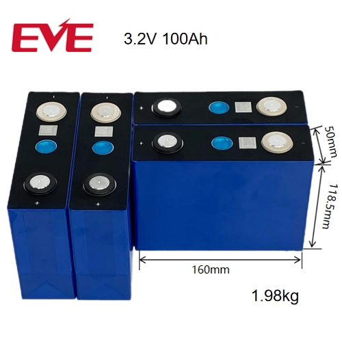 Lithium Battery Suppliers Eve 3.2V 100Ah Rechargeable Battery 5000 ...
