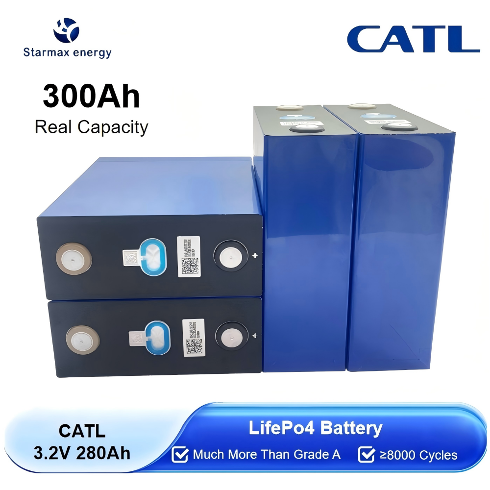 Starmax Catl 3.2V 280Ah 302Ah 314Ah 320Ah Lifepo4 Battery Prismatic Cells Lithium Ion Batteries ...