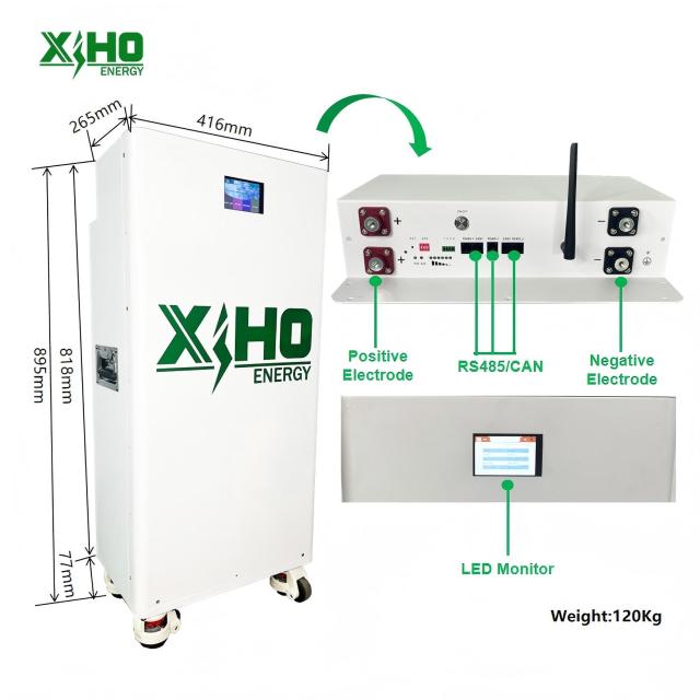 OEM ODM 16Kwh 51.2V 314Ah Floor-Standing Lithium Ion Battery Pack Grade ...