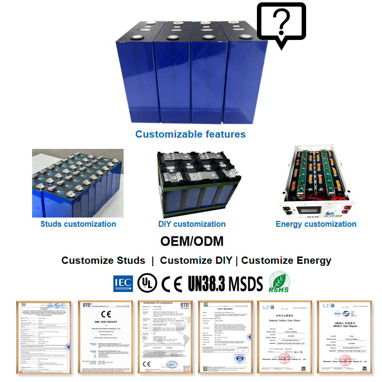 Rept 3.2V 345Ah LiFePO4 Batteries | Lithium Ion Battery Manufacturer