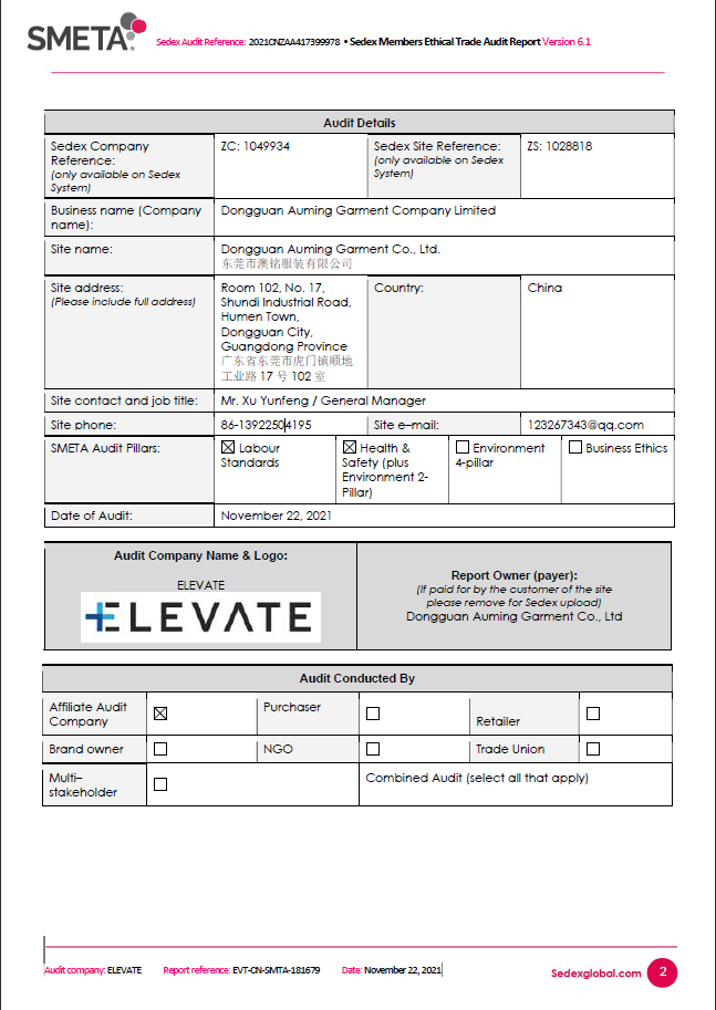 Our Impressive Certificates in Costume Manufacturing