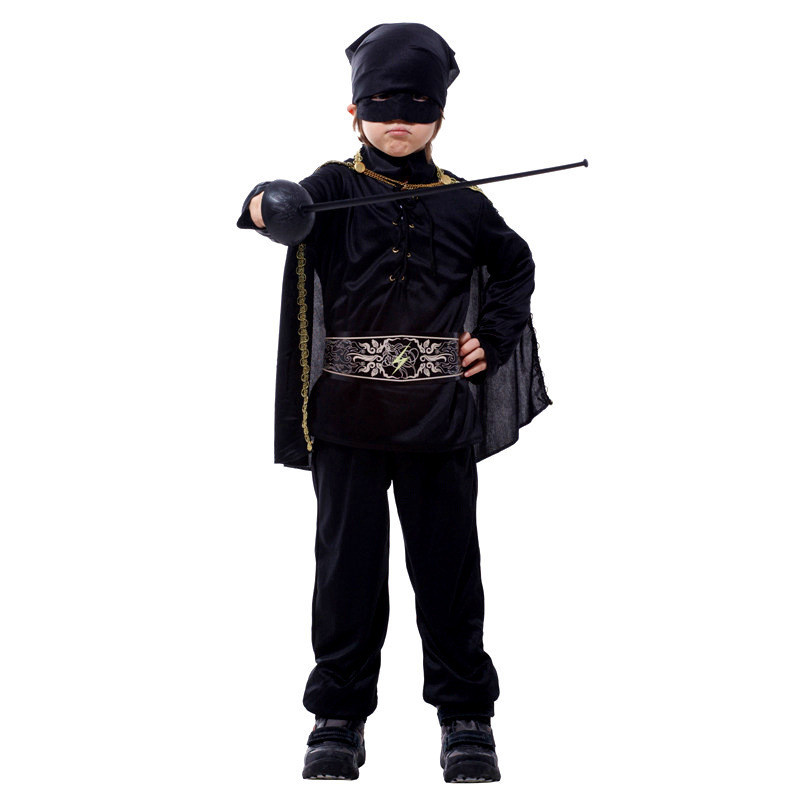 Customized Wholesale Boys Swordsman Cosplay Costume
