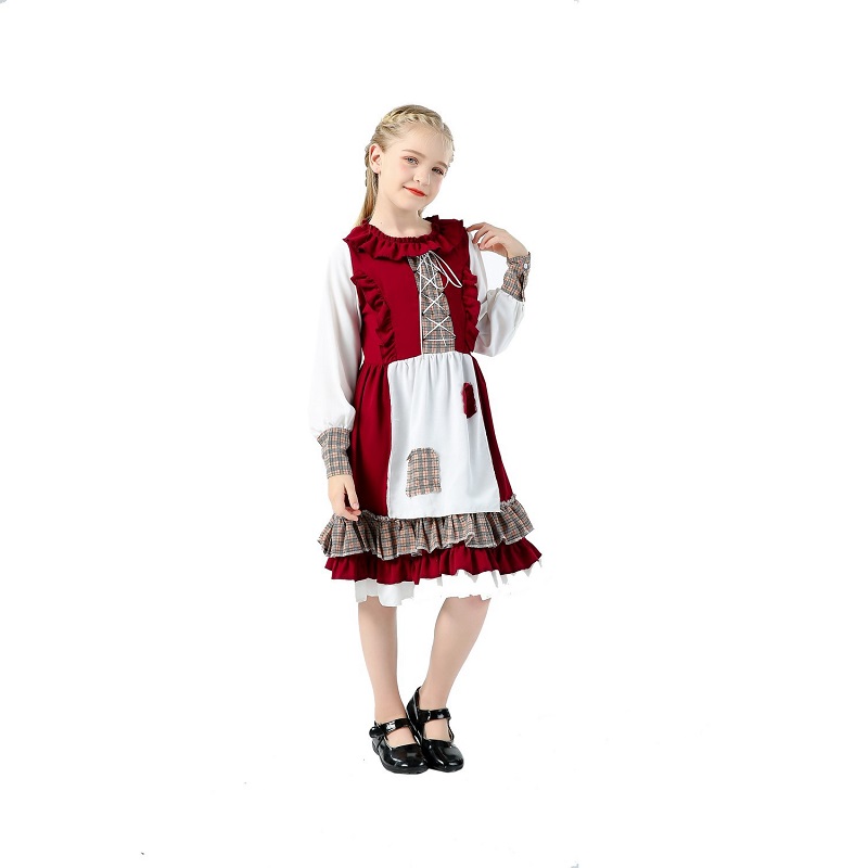 Custom & Wholesale Girl Pilgrim Costume