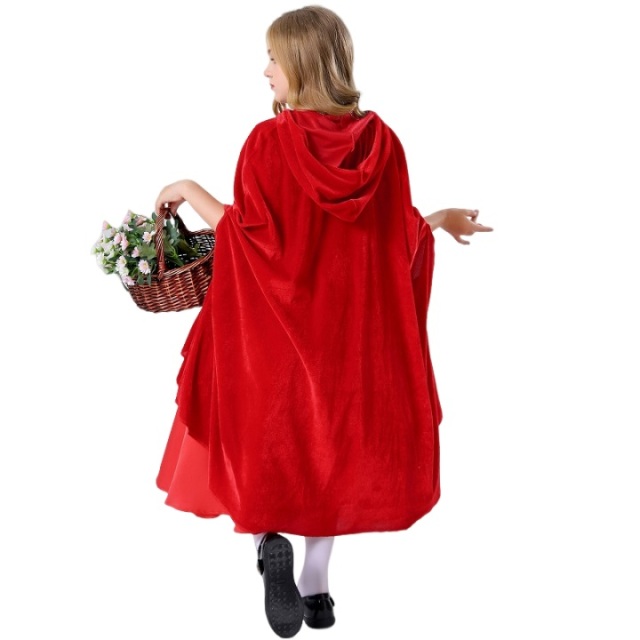 Wholesale & Custom Girls Red Fancy Dress