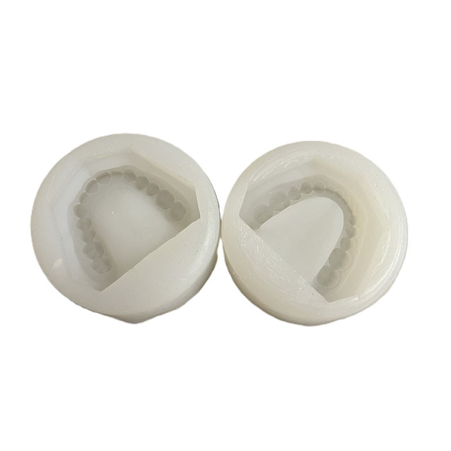 Standard Dented Silicone Female Mold for Making Plaster Model