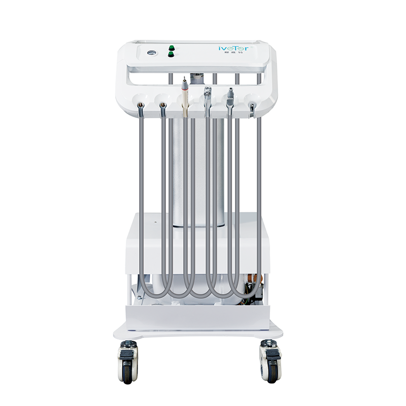 Portable Dental Cart with Adjustable Height