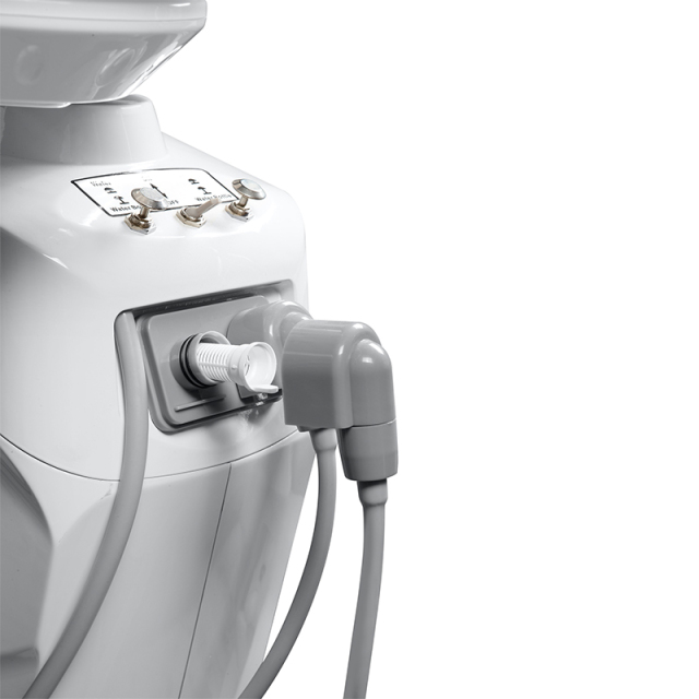 Jingle Med Electric Dental Chair Unit with Adjustable Headrest and ...