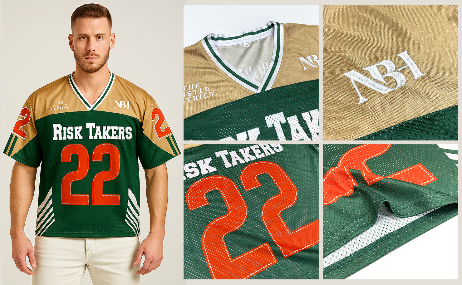 How to Style Oversized Mesh Jerseys