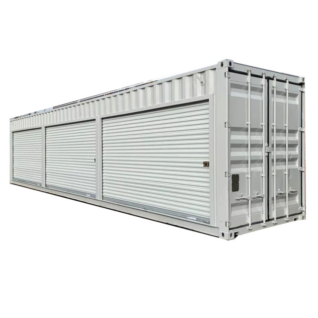 20f Modified containers with 2 roll-up doors