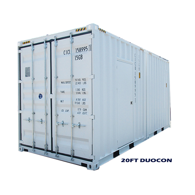Greevel Customized 2x10ft Duocon shipping containers