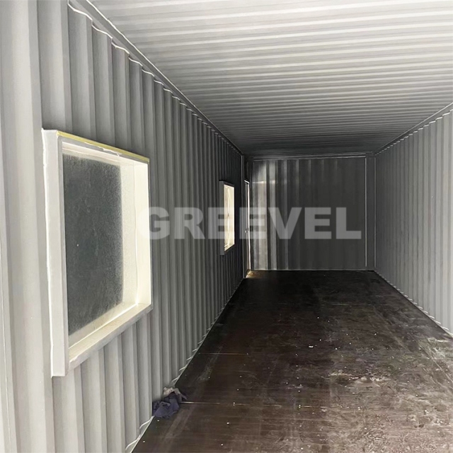 40F High Cube Storage container houses with Customize Design