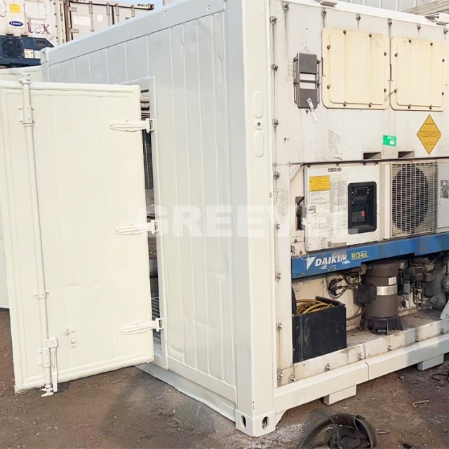 Used 10f refrigerated storage container with Customized design