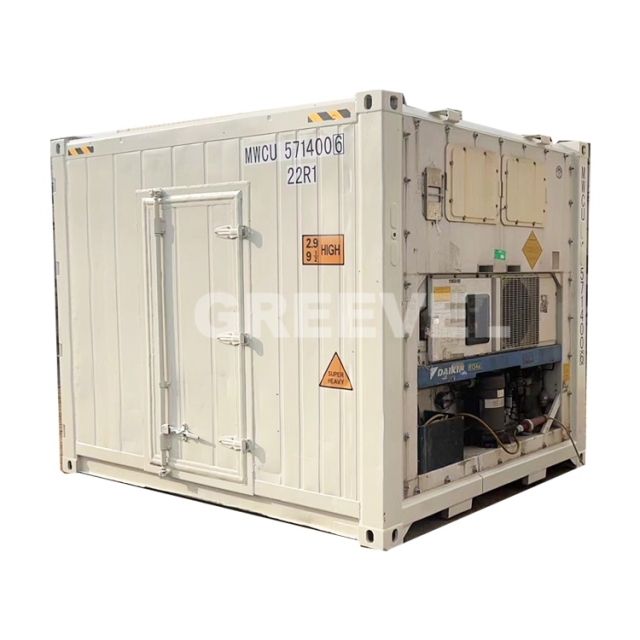 Used 10f refrigerated storage container with Customized design
