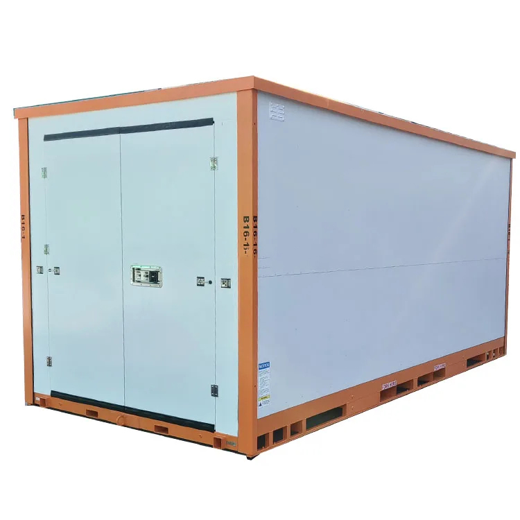 16ft Flat Pack Mobile Portable Storage Container for sale