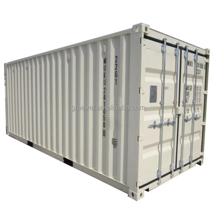 Greevel 20 ft Shipping Container with 4 Open Side Single Doors for Sale