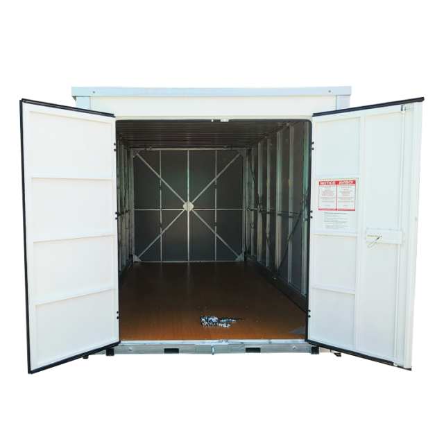 Greevel 16f Moving Custom Portable Storage Container with swing door ...