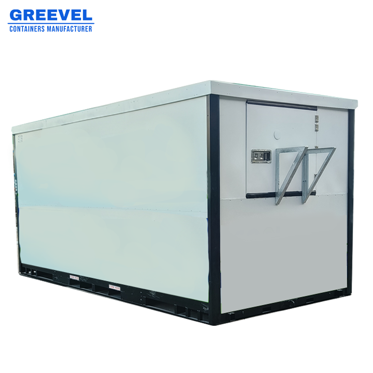 Greevel 16ft Moving Storage Bin Safe Climate-Controlled Portable ...