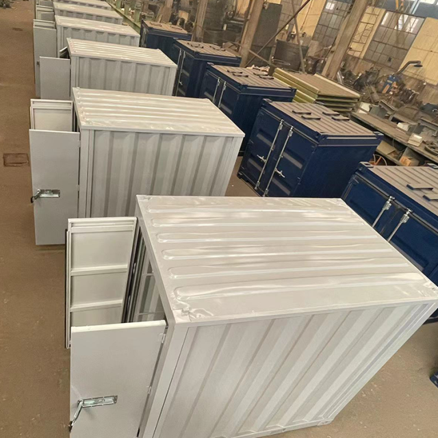 Customized Flat-Pack Steel Storage Vault-L8F*W8F*H10F