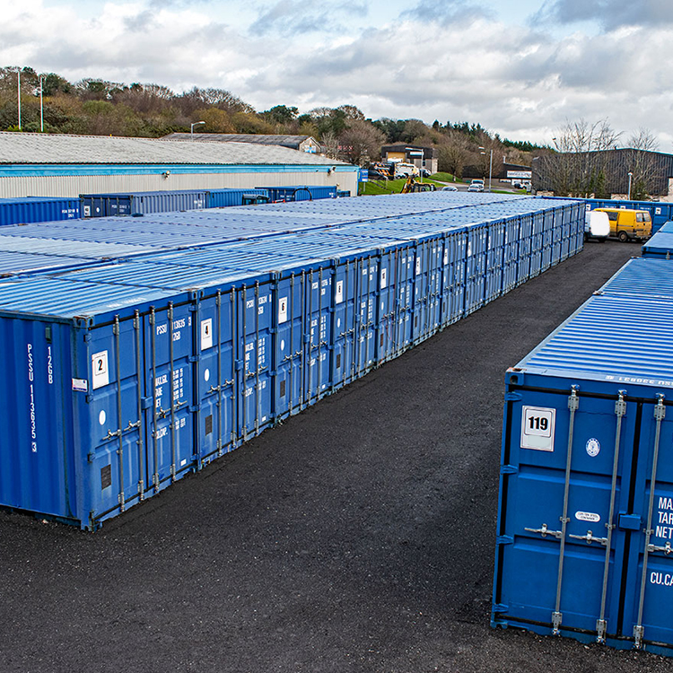 Greevel 40ft Moving Insulated Shipping Container Storage with 2 Side ...