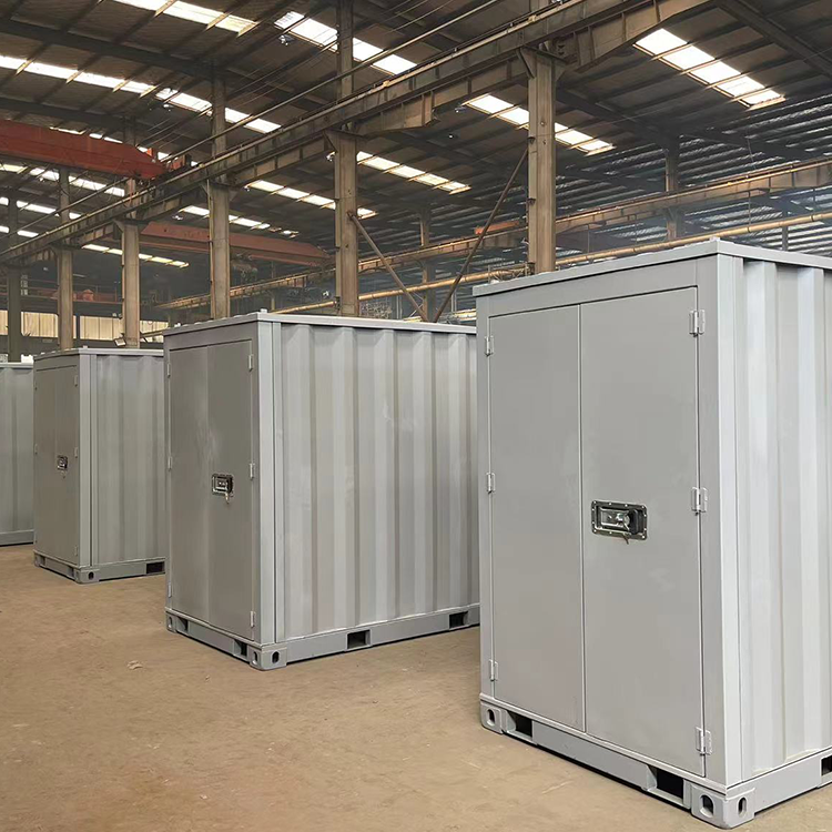 Easy Assembly Flat-Pack Steel Insulated Self Storage Container Unit