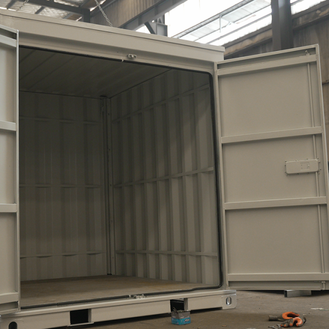 Easy Assembly Flat-Pack Steel Insulated Self Storage Container Unit