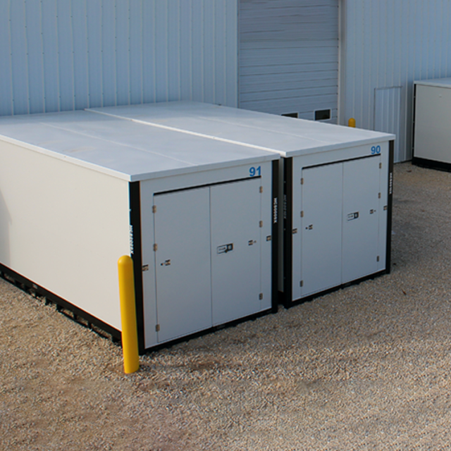 Greevel Storage Container 16ft Folding Portable Movable Flat Pack ...