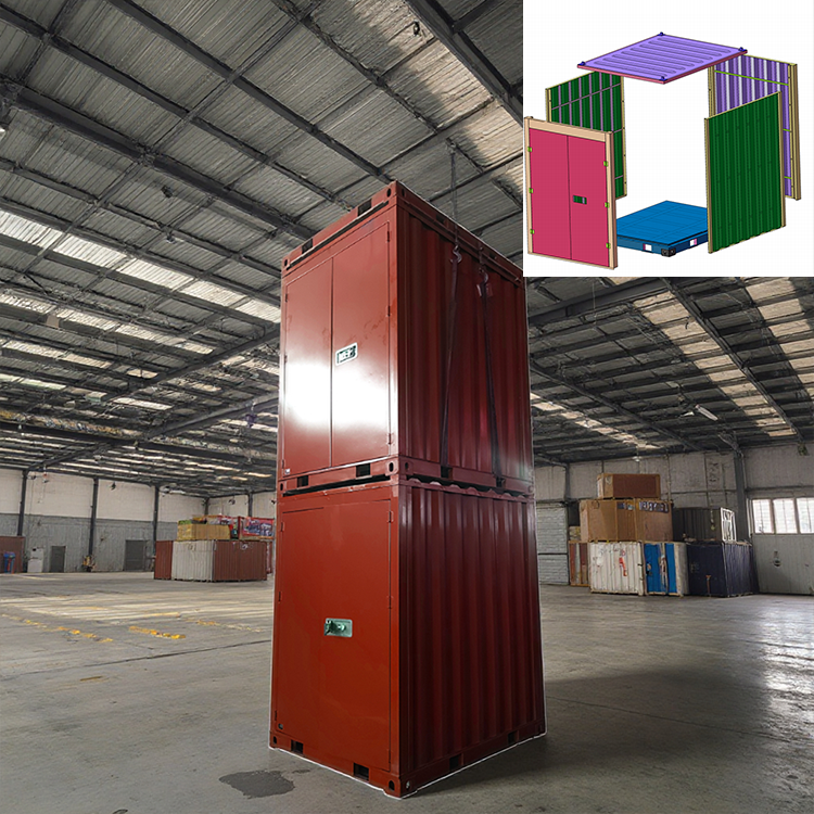 GREEVEL Smartbox Flat Pack Storage Container Stackable Storage ...