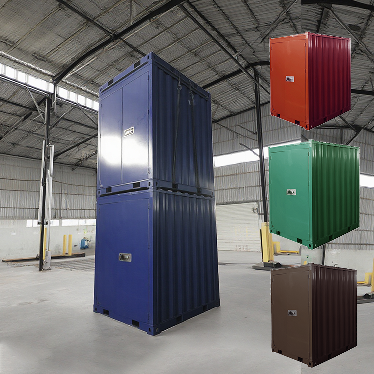 GREEVEL Folding Storage Containers Smartbox Flat Pack Storage Unit ...