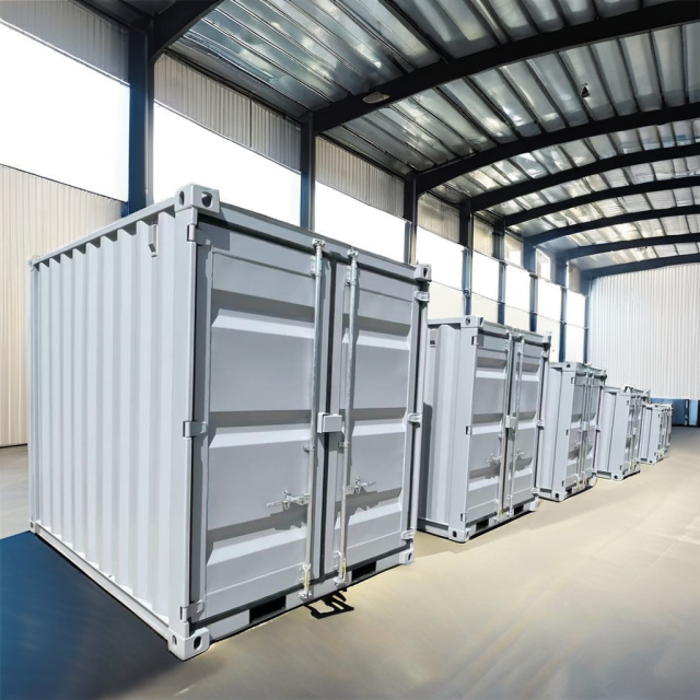 5-10ft Stackable Shipping Containers - Customizable & Brand New Storage ...