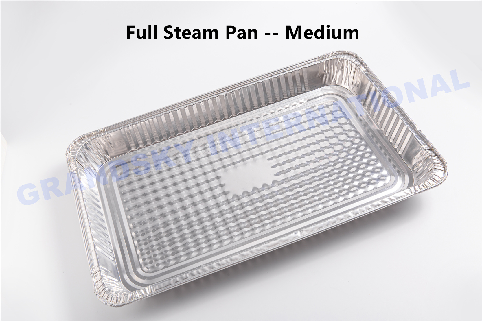 Aluminium Foil Full Steam Pan -- Medium