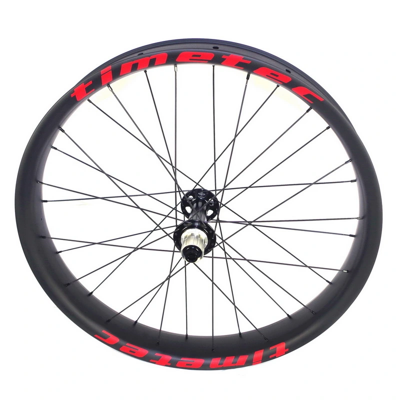fat bike carbon fiber wheelset 80mm width