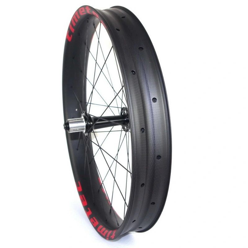 fat bike carbon fiber wheelset 80mm width