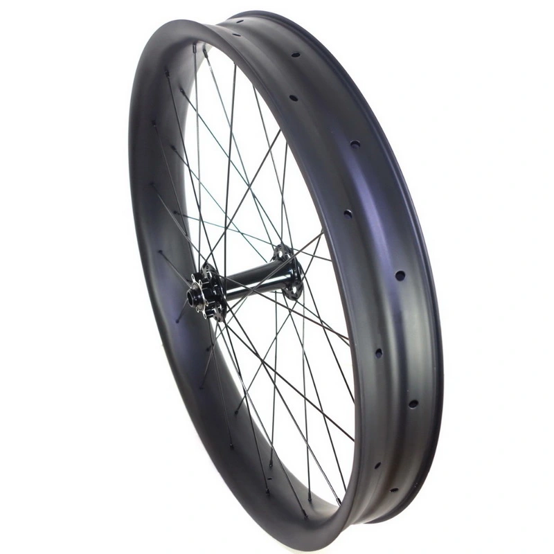 fat bike carbon fiber wheelset 80mm width