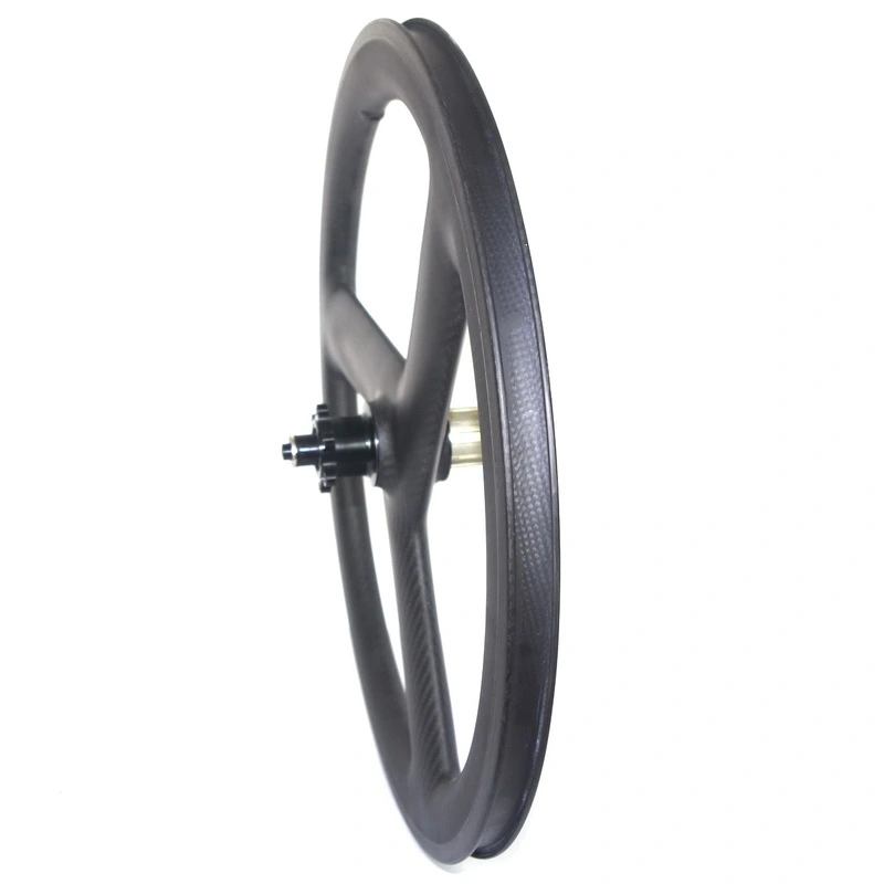 20 inch tri spoke carbon wheels disc brake or rims brake