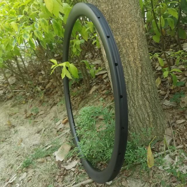 Tubeless Road Bike Carbon rims tubeless 25mm External Width