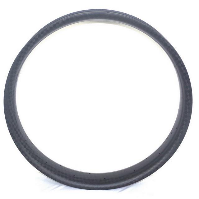 24 Inch fat bike carbon rims 80mm width 75mm external width tubeless