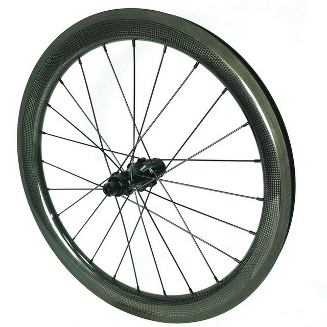 20 Inch 451 Carbon Wheels Rims V Brake Tubless Clincher Folding Bicycle ...