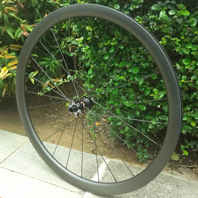 Carbon Spokes Road Gravel Bike Wheels Super Light Toray T800 30mm 35mm ...