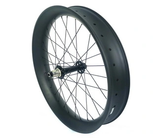 26ER Fat Bike Carbon Wheelset 90mm Width Tubeless Hookless 85mm ...