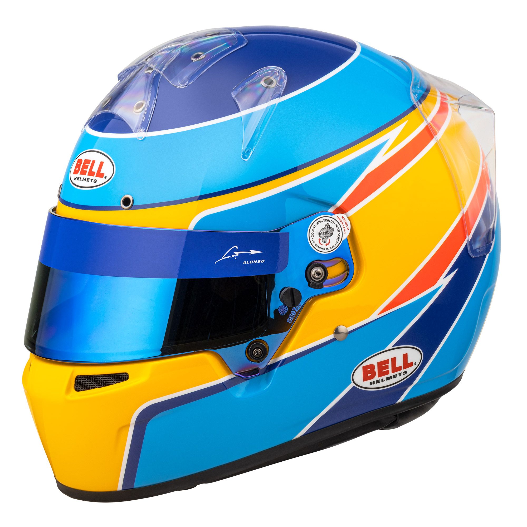 Bell KC7-CMR Kart Helmet - Fernando Alonso