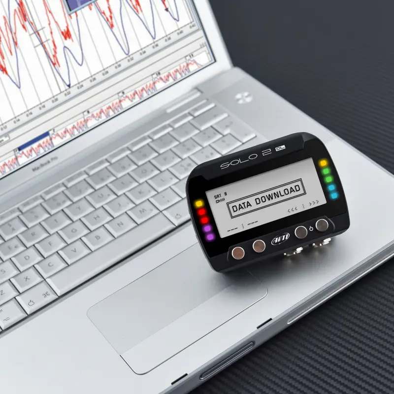 AIM Motorsport Solo 2 DL GPS Lap Timer With ECU Input