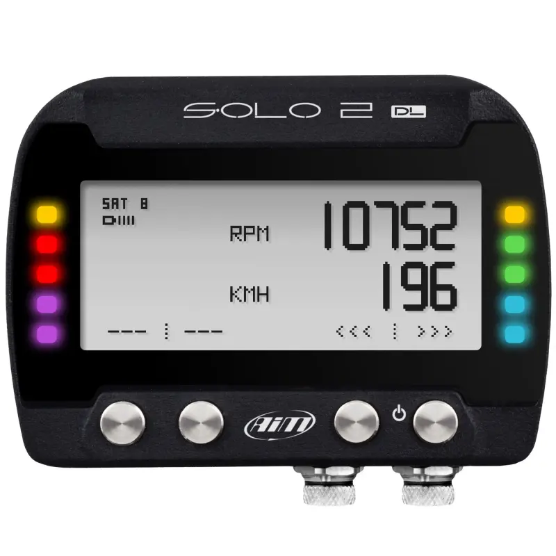 AIM Motorsport Solo 2 DL GPS Lap Timer With ECU Input