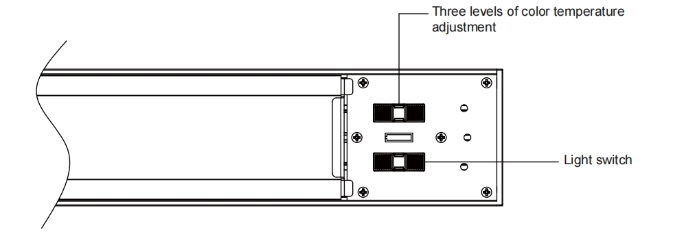 LED Linear Slot Light