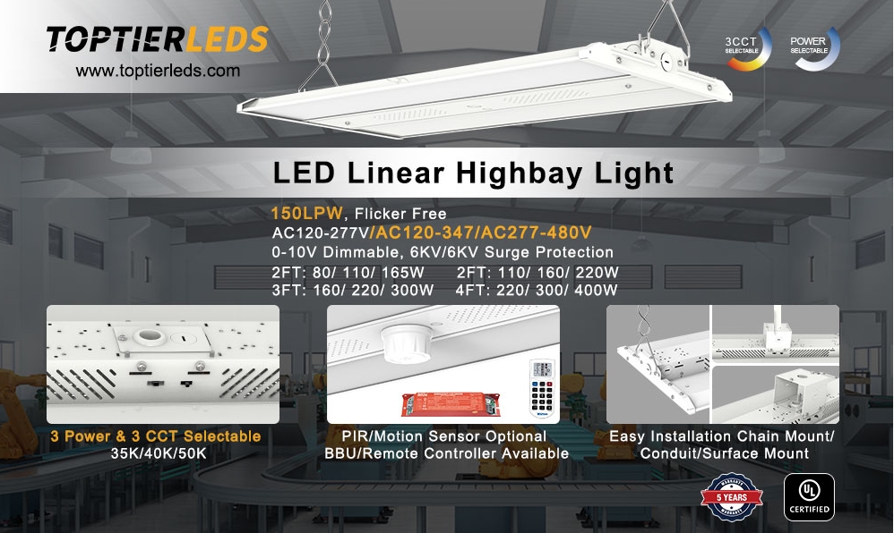 LED Linear Highbay Light-G6